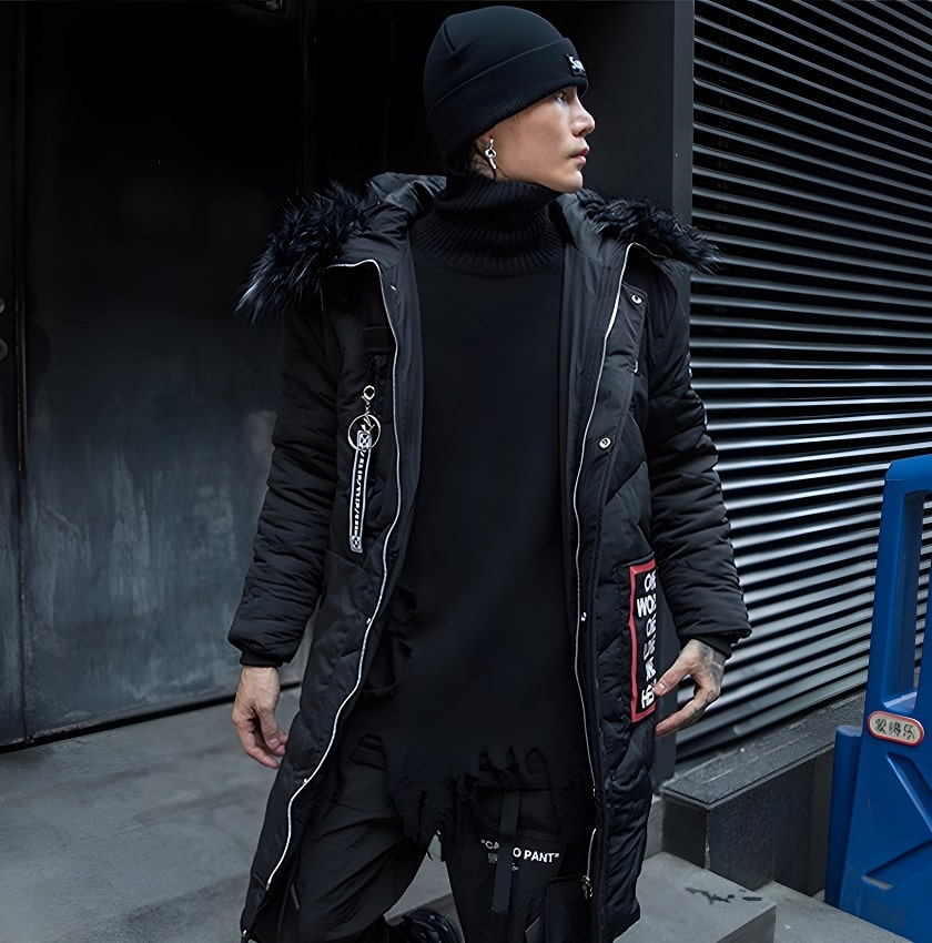 Veste "wolf" tech-wear - Darkers – Darkers.co
